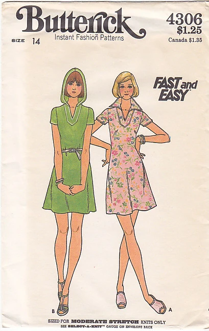 Butterick 4306 | Vintage Sewing Patterns | Fandom