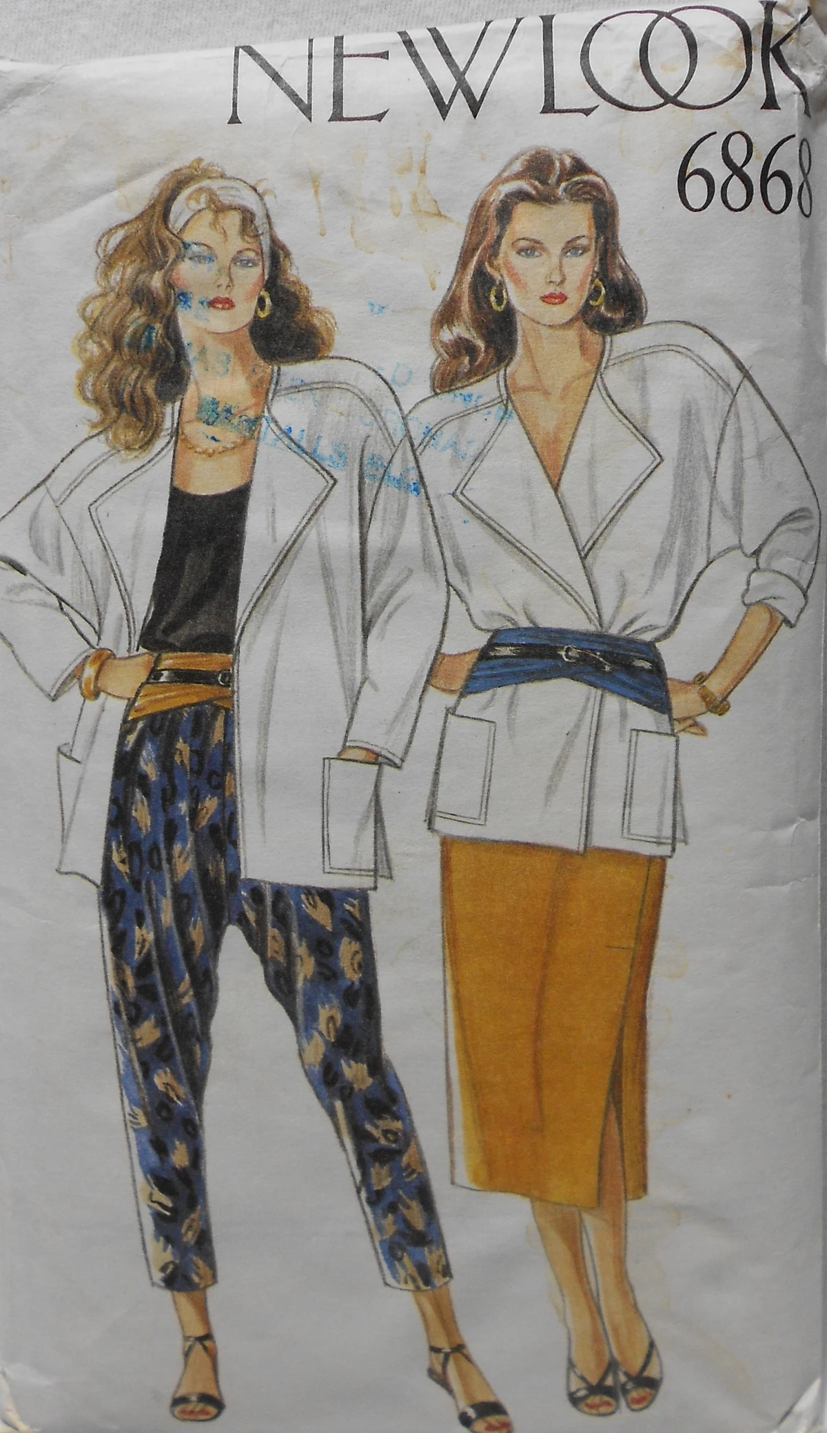 New Look 6868 | Vintage Sewing Patterns | Fandom