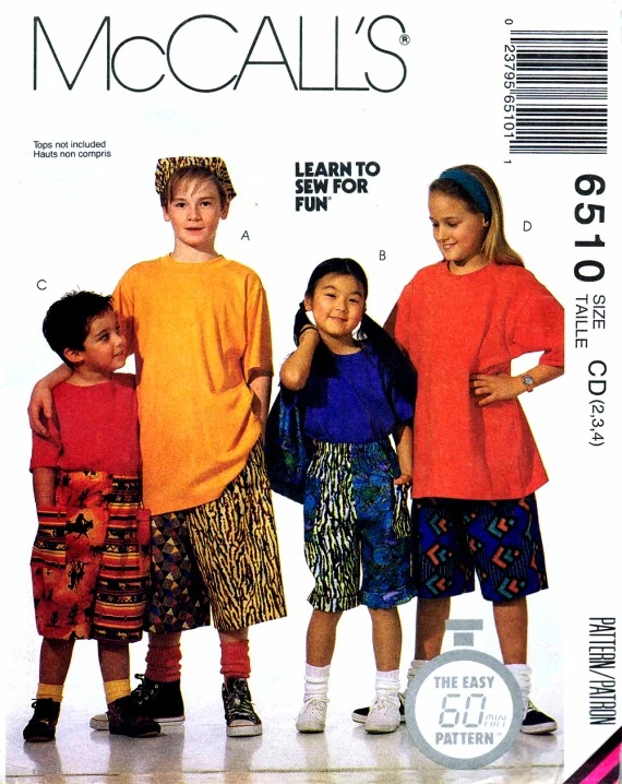 McCall's 6510 B | Vintage Sewing Patterns | Fandom