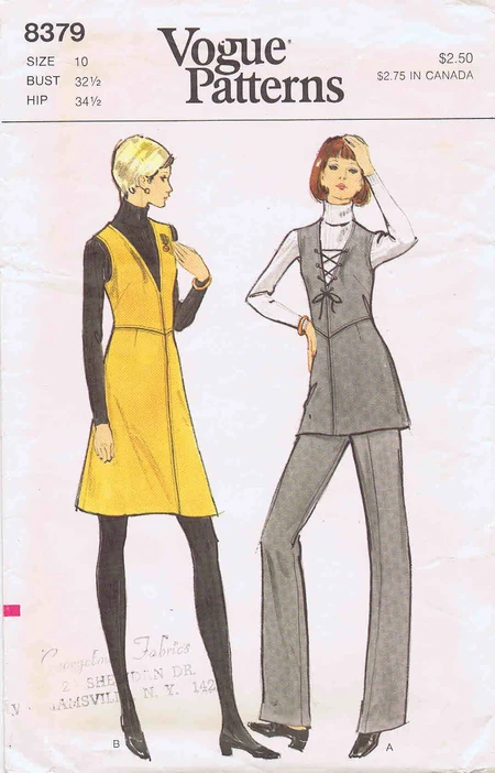 Vogue 8379 A | Vintage Sewing Patterns | Fandom