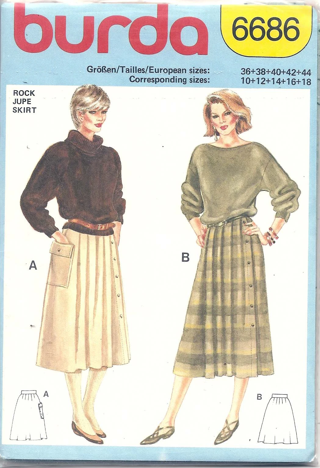 Burda 6686 | Vintage Sewing Patterns | Fandom