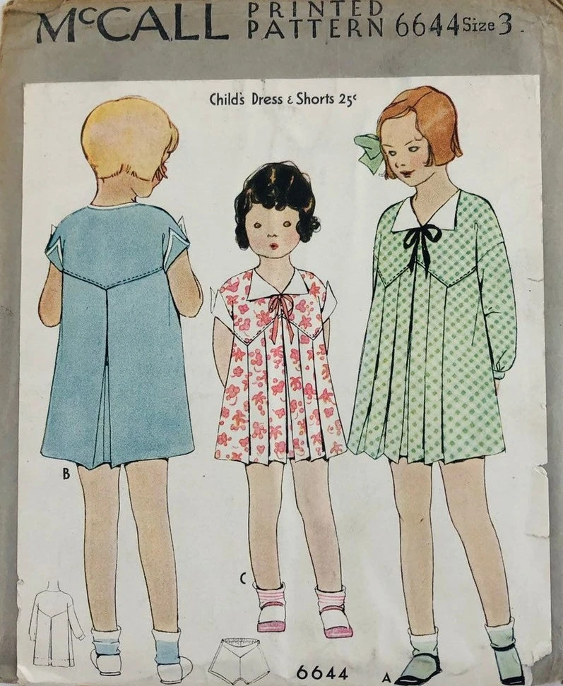 McCall 6644 A | Vintage Sewing Patterns | Fandom