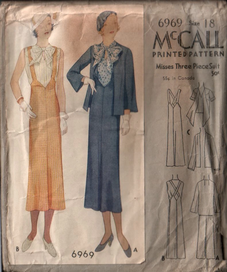 McCall 6969 | Vintage Sewing Patterns | Fandom
