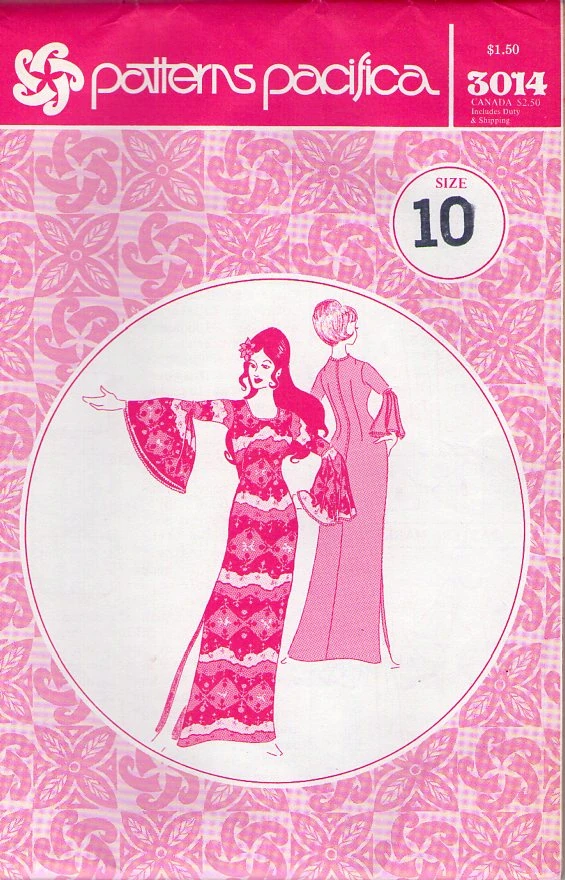 Patterns Pacifica 3014 | Vintage Sewing Patterns | Fandom