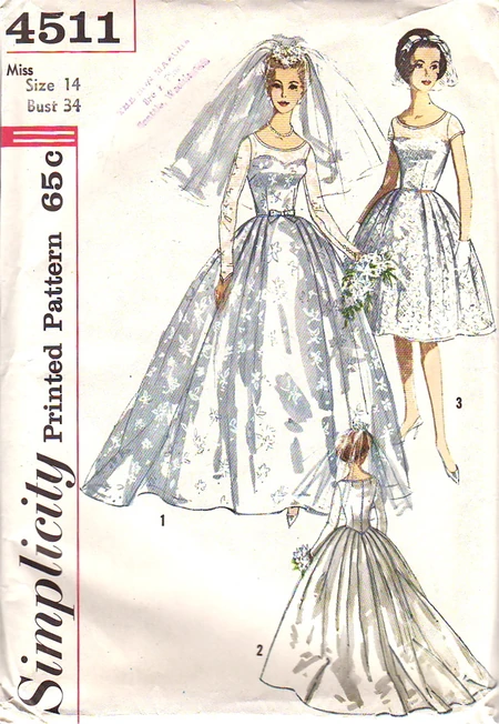 Simplicity 4511 | Vintage Sewing Patterns | Fandom