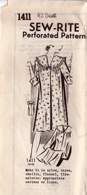 Sew-Rite 1411 | Vintage Sewing Patterns | Fandom