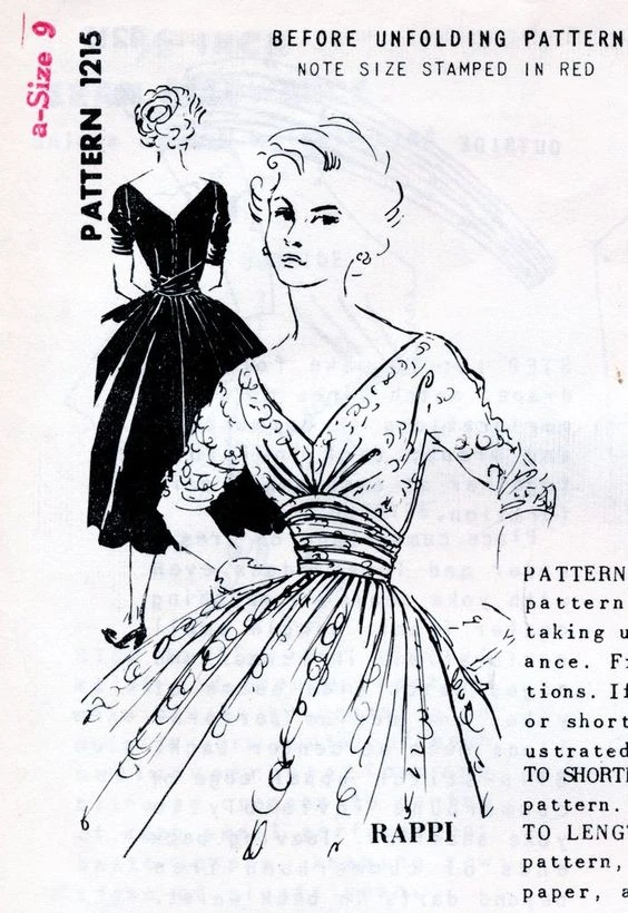 Spadea 1215 | Vintage Sewing Patterns | Fandom