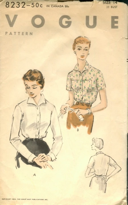 Vogue 8232 | Vintage Sewing Patterns | Fandom