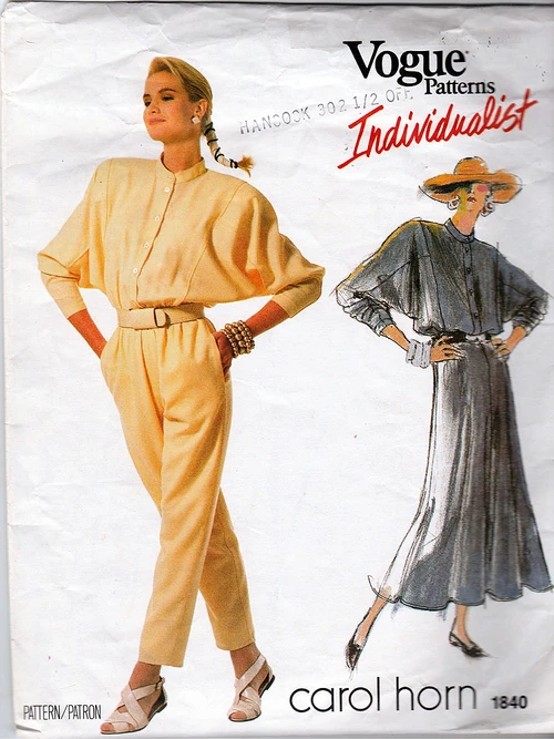 Vogue 1840 | Vintage Sewing Patterns | Fandom