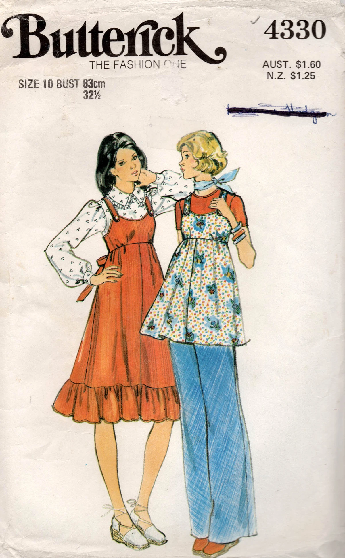 Butterick 4330 B | Vintage Sewing Patterns | Fandom