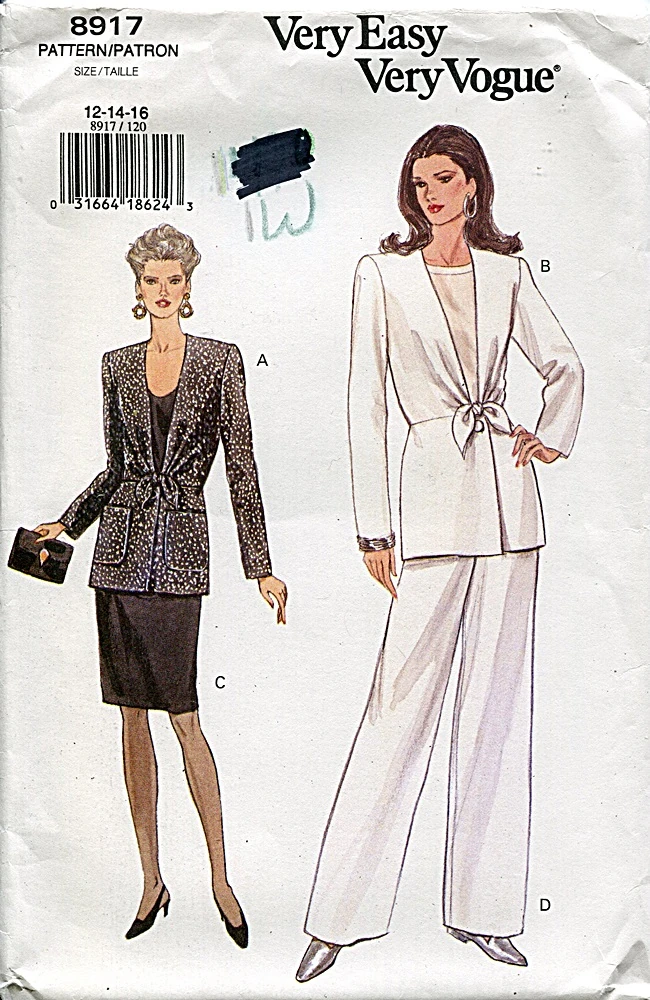 Vogue 8917 C | Vintage Sewing Patterns | Fandom