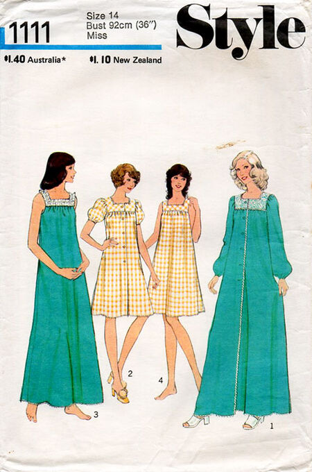 Style 1111 | Vintage Sewing Patterns | Fandom