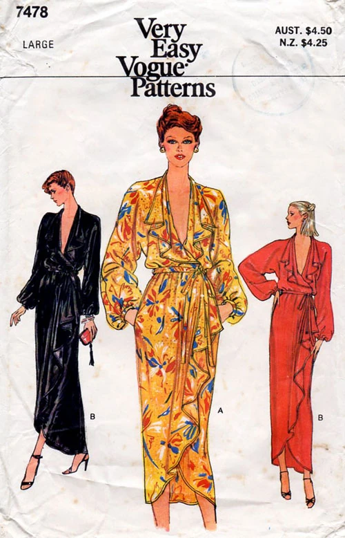 Vogue 7478 B | Vintage Sewing Patterns | Fandom