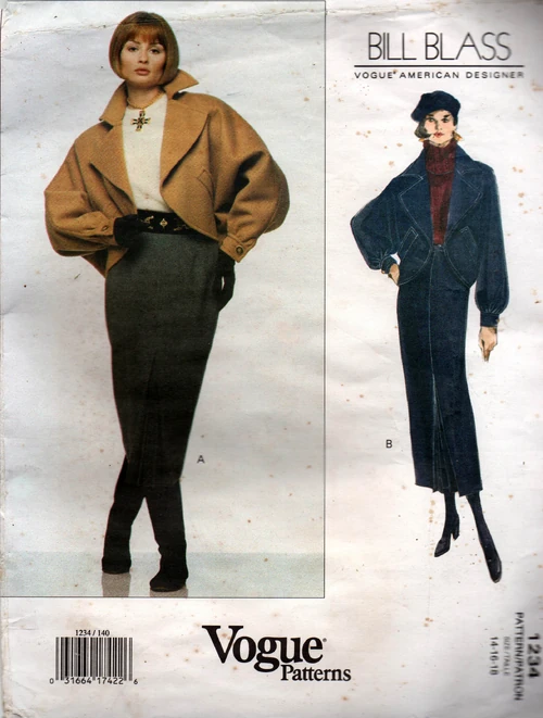 Vogue 1234 B | Vintage Sewing Patterns | Fandom