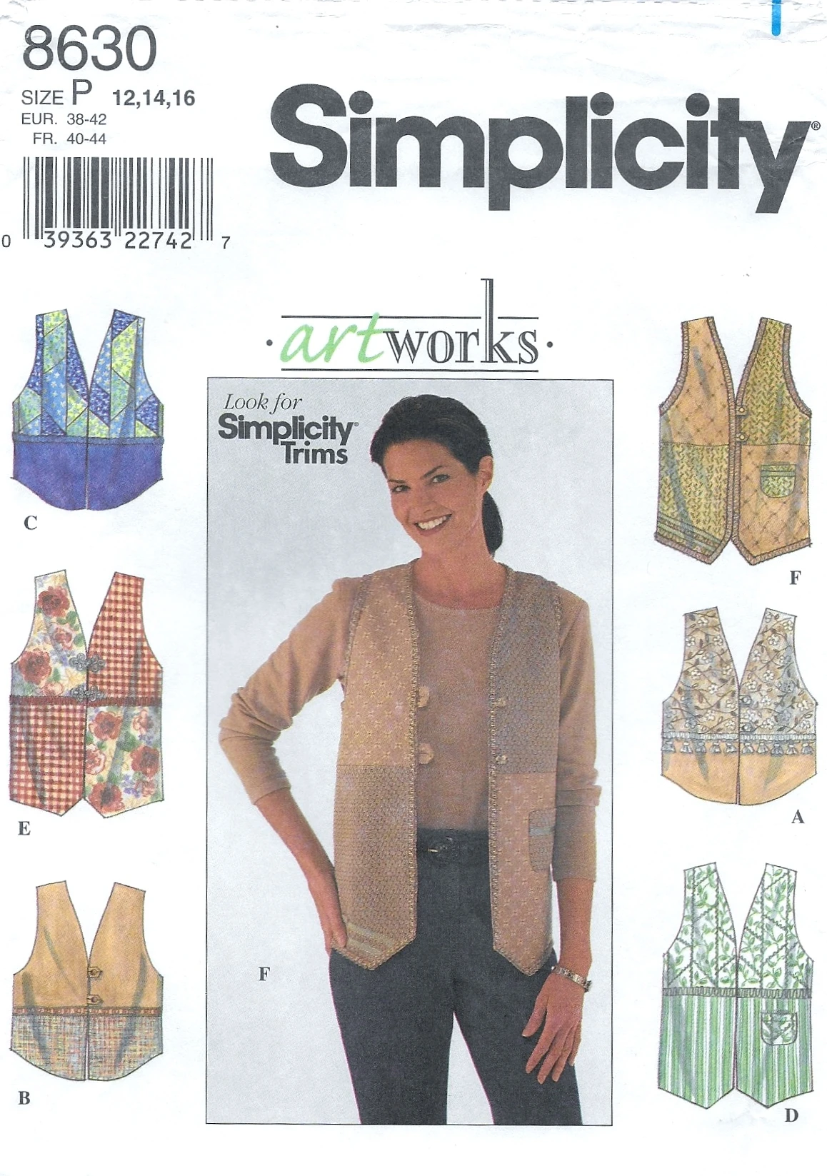 Simplicity 8630 B | Vintage Sewing Patterns | Fandom