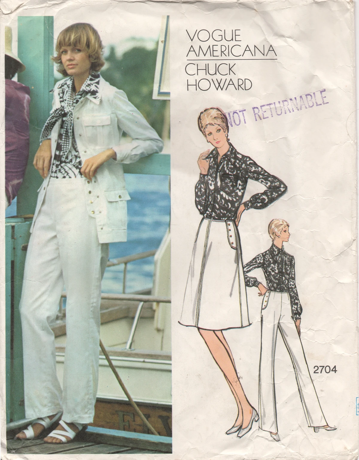 Vogue 2704 A | Vintage Sewing Patterns | Fandom