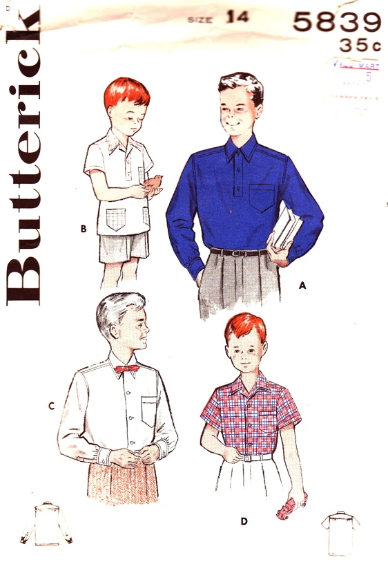 Butterick 5839 | Vintage Sewing Patterns | Fandom