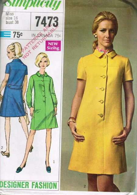 Simplicity 7473 | Vintage Sewing Patterns | Fandom