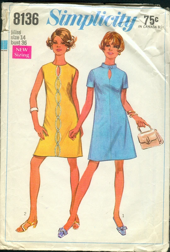 Simplicity 8136 | Vintage Sewing Patterns | Fandom
