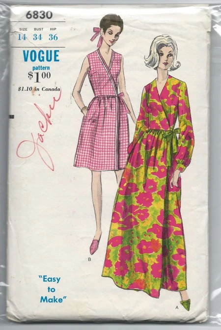Vogue 6830 A | Vintage Sewing Patterns | Fandom