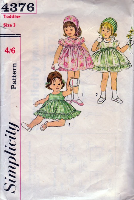 Simplicity 4376 B | Vintage Sewing Patterns | Fandom