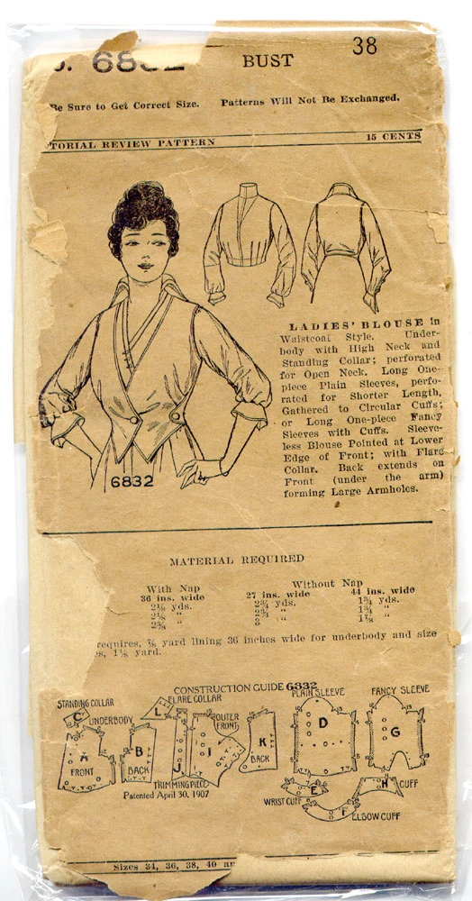 Pictorial Review 6832 | Vintage Sewing Patterns | Fandom