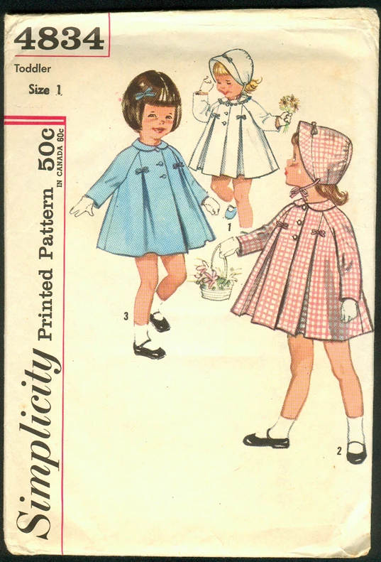 Simplicity 4834 | Vintage Sewing Patterns | Fandom