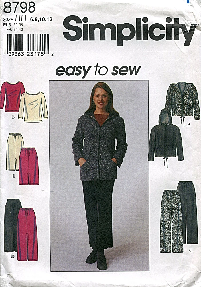 Simplicity 8798 C | Vintage Sewing Patterns | Fandom
