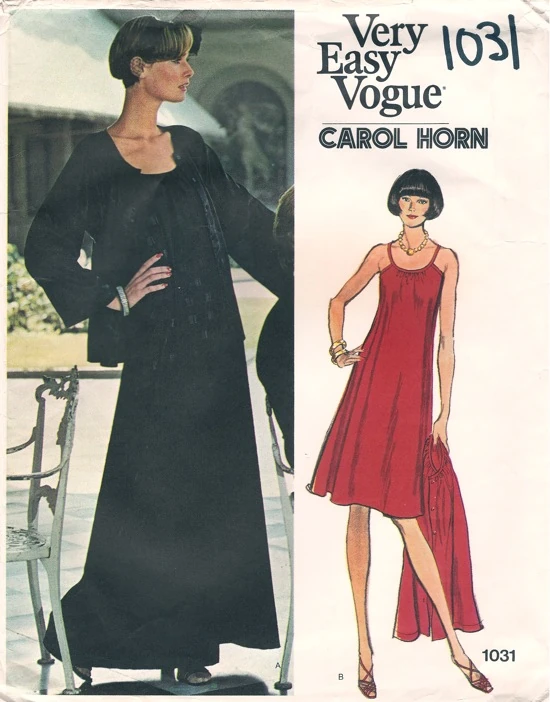Vogue 1031 | Vintage Sewing Patterns | Fandom