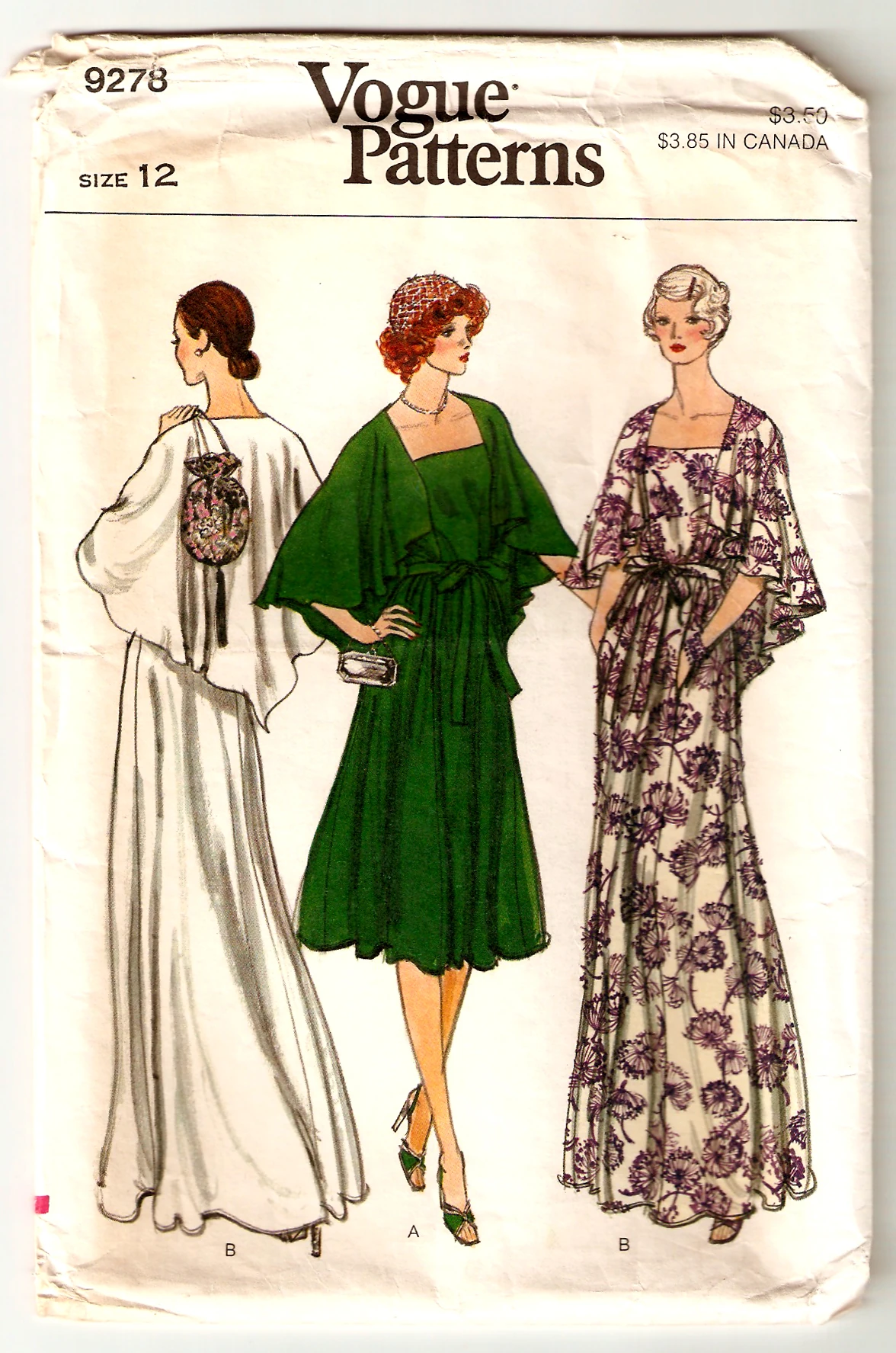 Vogue 9278 A | Vintage Sewing Patterns | Fandom