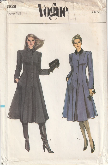 Vogue 7829 A | Vintage Sewing Patterns | Fandom