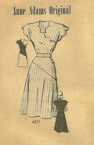 Anne Adams 4571 | Vintage Sewing Patterns | Fandom