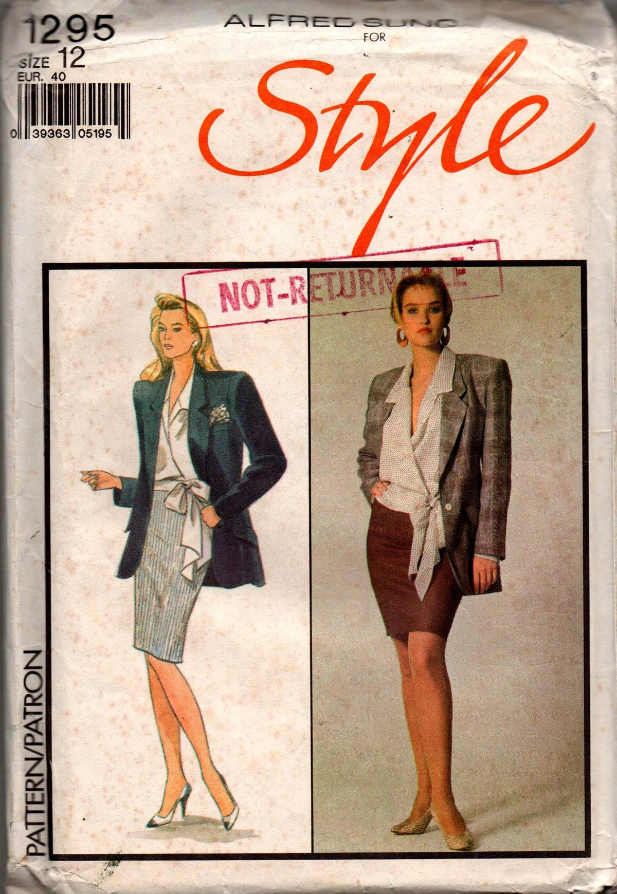 Style 1295 | Vintage Sewing Patterns | Fandom