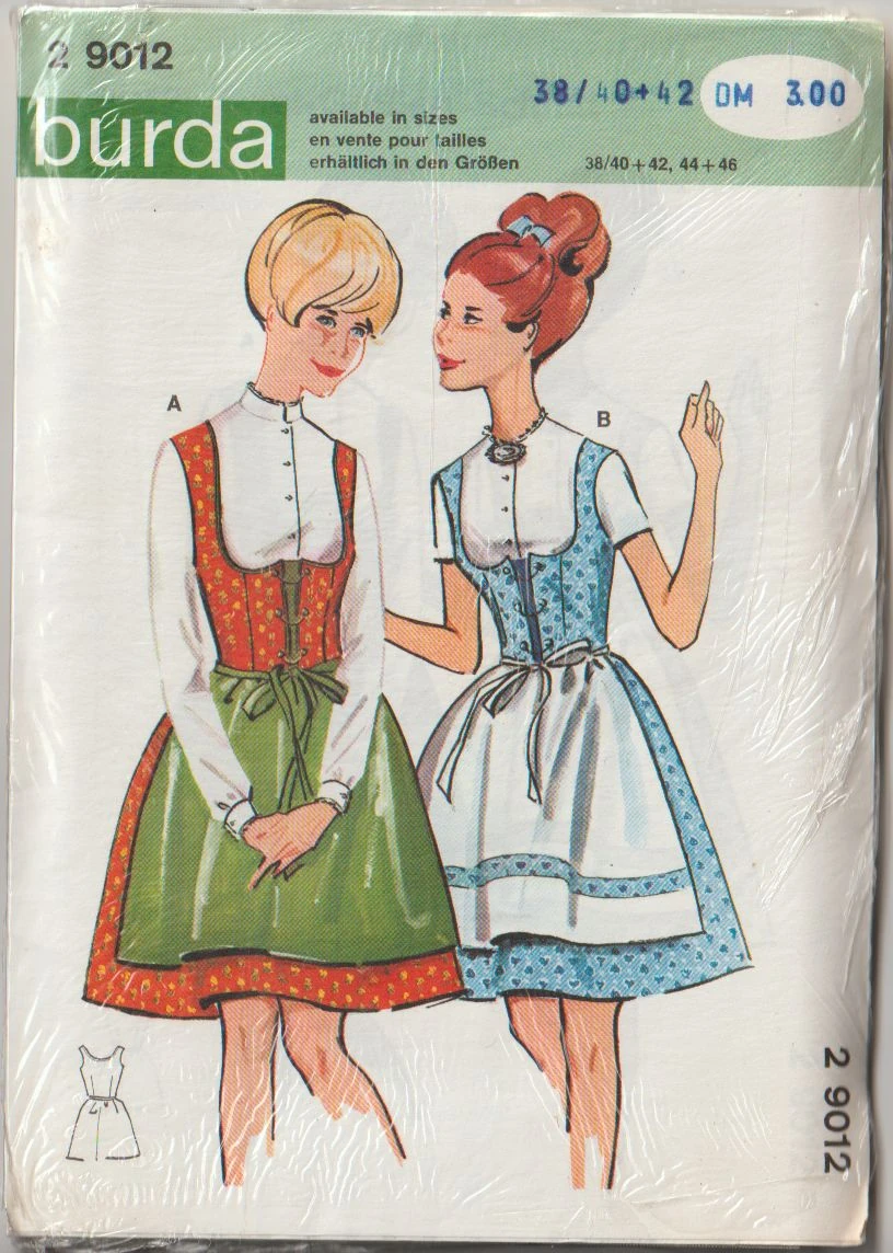 Burda 29012 | Vintage Sewing Patterns | Fandom
