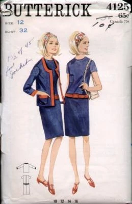 Butterick 4125 | Vintage Sewing Patterns | Fandom