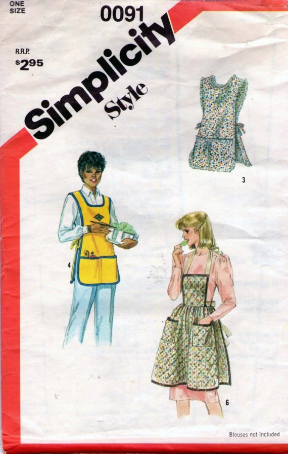 Simplicity Vintage Apron Patterns