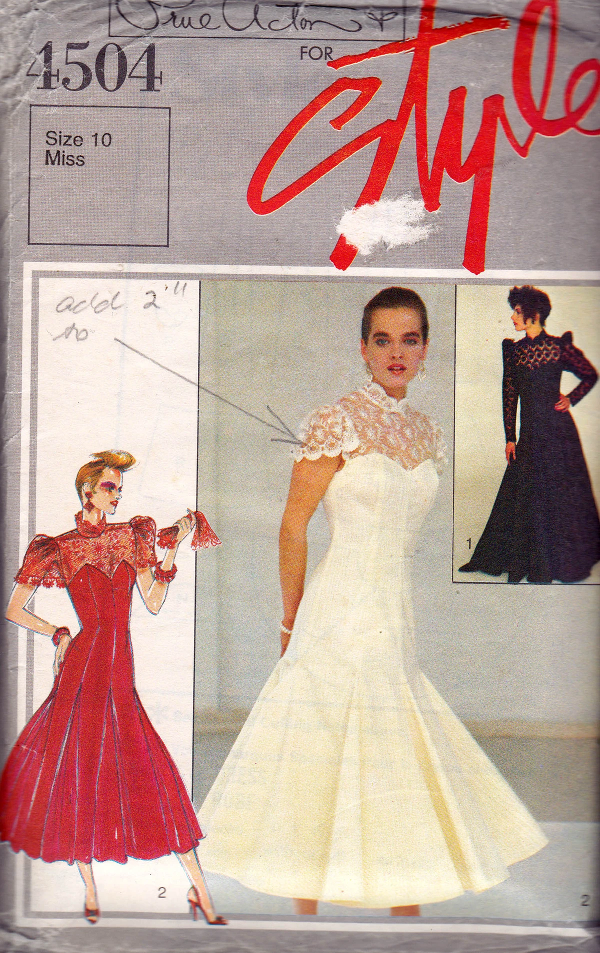 Style 4504 A | Vintage Sewing Patterns | Fandom