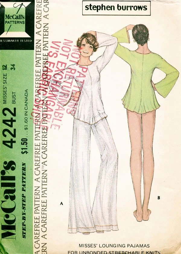 McCall's 4242 A | Vintage Sewing Patterns | Fandom