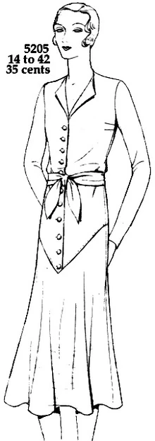 Pictorial Review 5205 | Vintage Sewing Patterns | Fandom