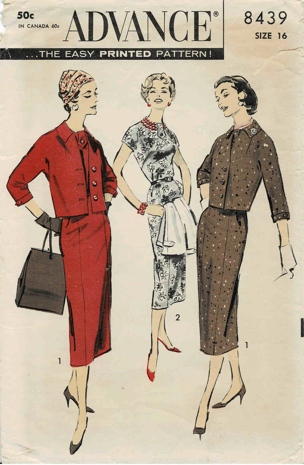 Advance 8439 | Vintage Sewing Patterns | Fandom