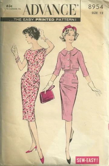 Advance 8954 | Vintage Sewing Patterns | Fandom