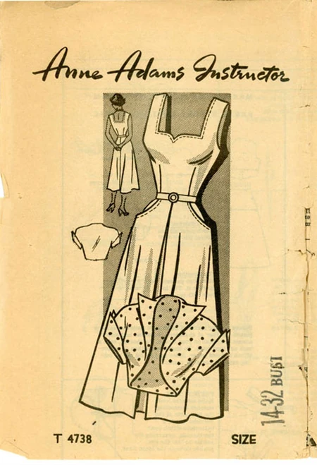 Anne Adams T4738 | Vintage Sewing Patterns | Fandom