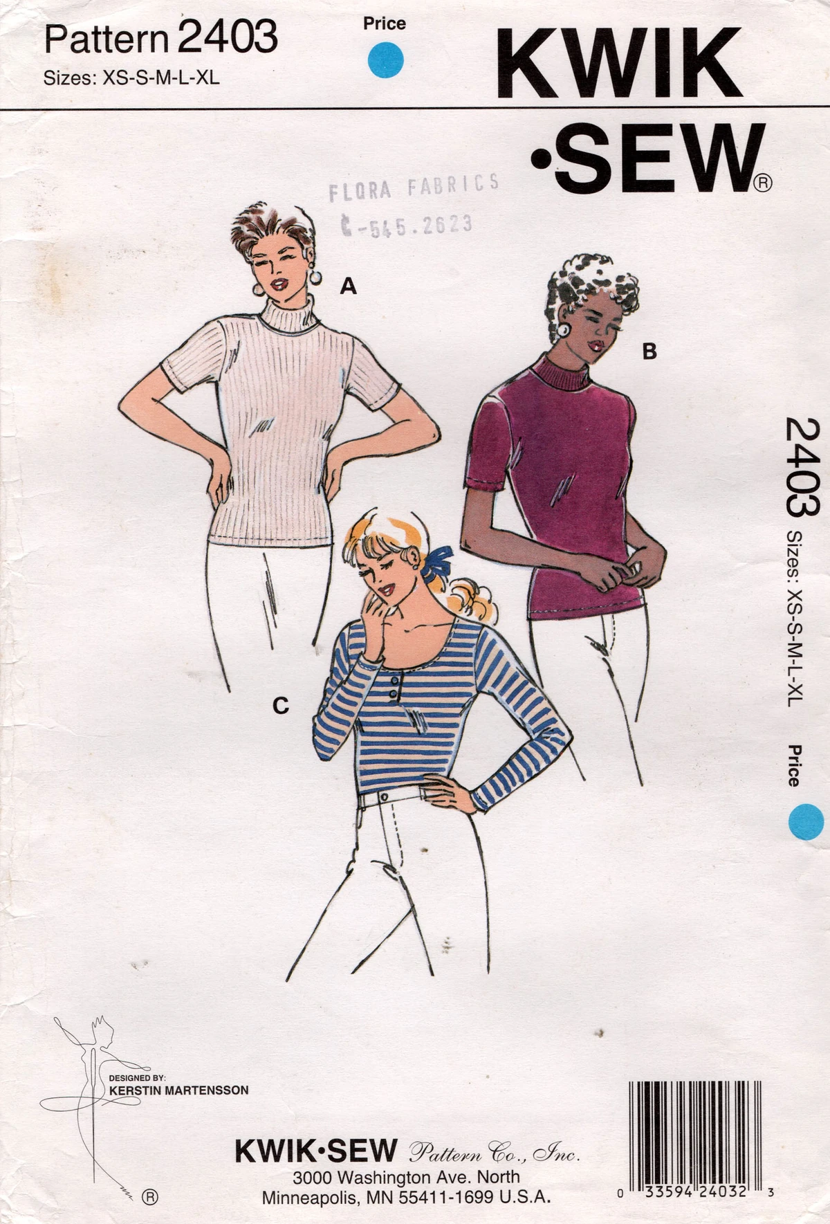Kwik Sew 2403 | Vintage Sewing Patterns | Fandom