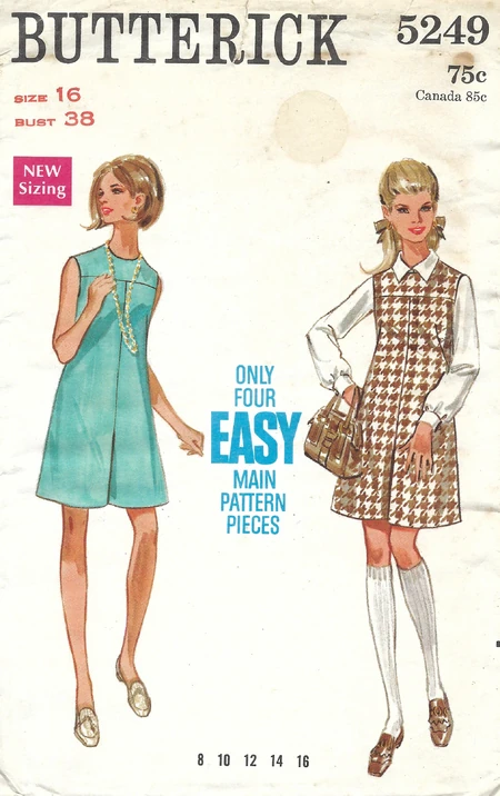 Butterick 5249 C | Vintage Sewing Patterns | Fandom