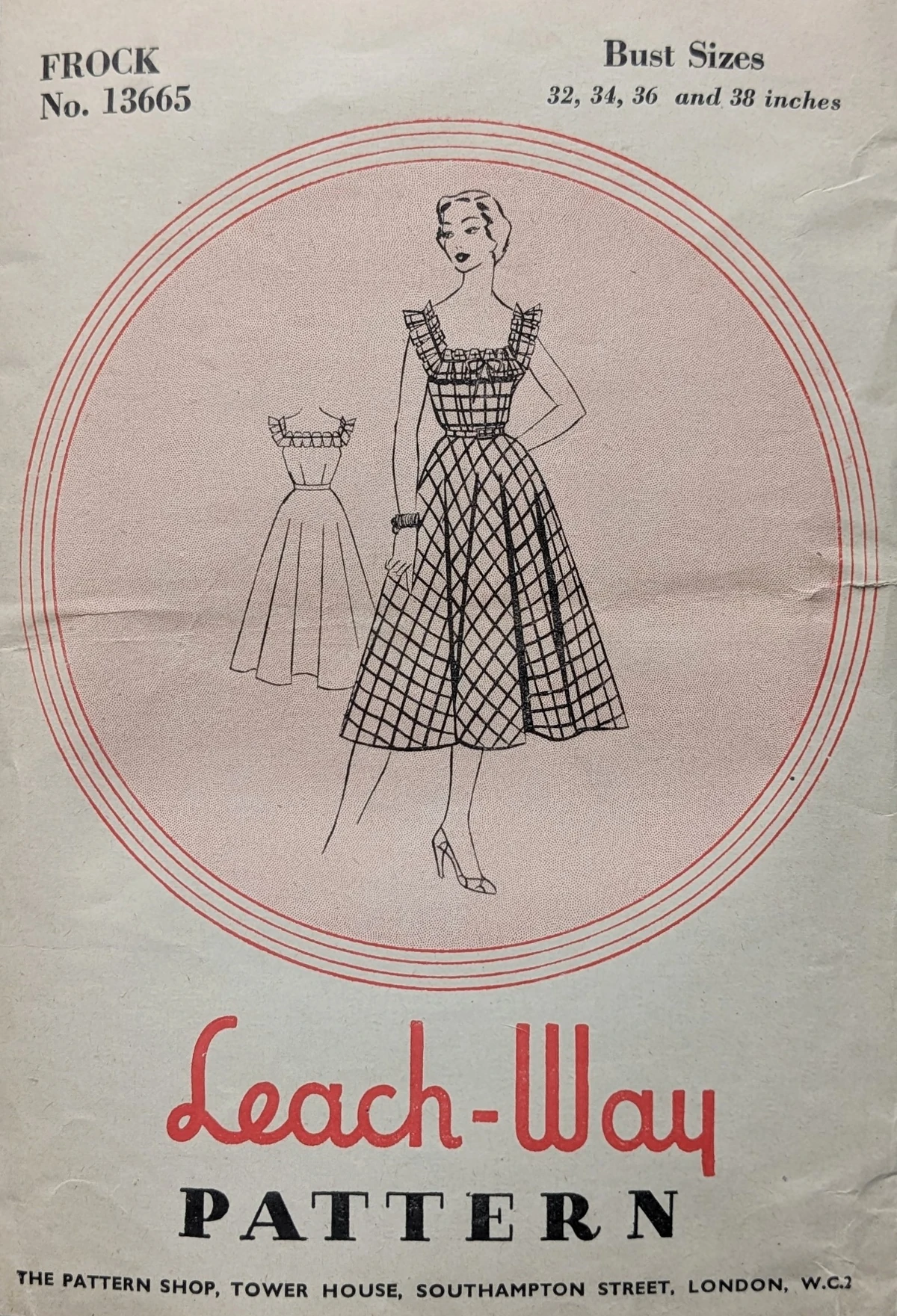 Leach-Way 13665 | Vintage Sewing Patterns | Fandom