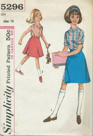 Simplicity 5296 B | Vintage Sewing Patterns | Fandom