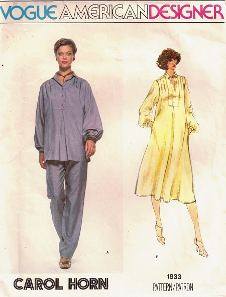 Vogue 1833 | Vintage Sewing Patterns | Fandom