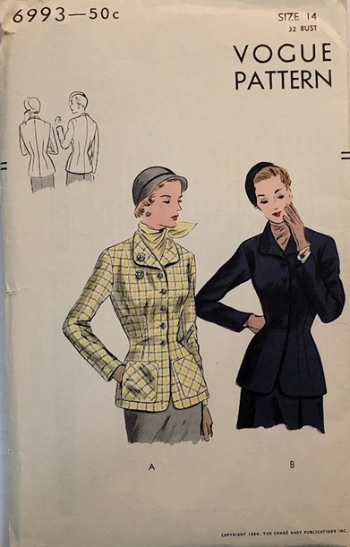 Vogue 6993 A | Vintage Sewing Patterns | Fandom