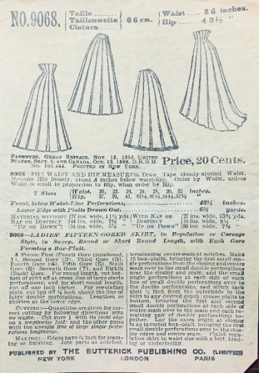 Butterick 9068 A | Vintage Sewing Patterns | Fandom