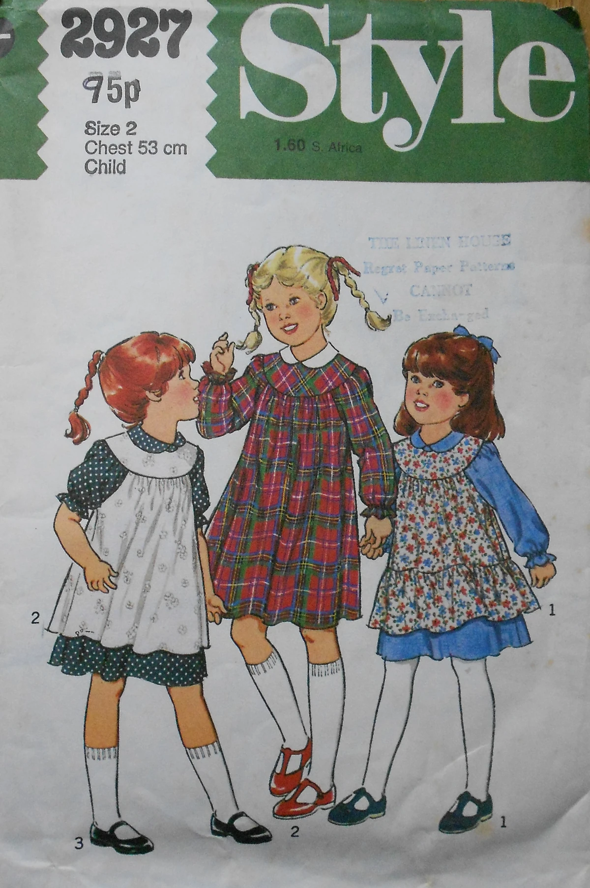 Style 2927 A | Vintage Sewing Patterns | Fandom